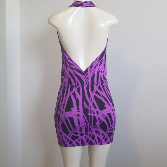 Paradise | Dresses | Nwt Open Back Deep Cleavage Sexy Mini Dress Medium ...